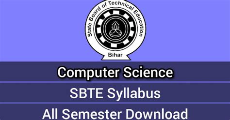 Computer Science Syllabus 1st 2nd 3rd 4th 5th 6th Semester Of Computer Science Way To