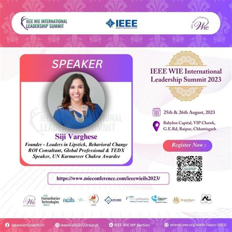 Siji Varghese Leaders In Lipstick® On Linkedin Speak Technology