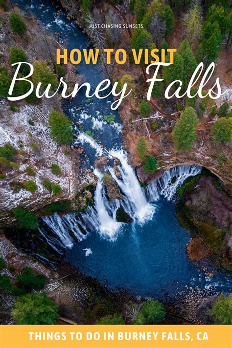 Burney Falls Northern California Visit Mcarthur Burney Falls State Park