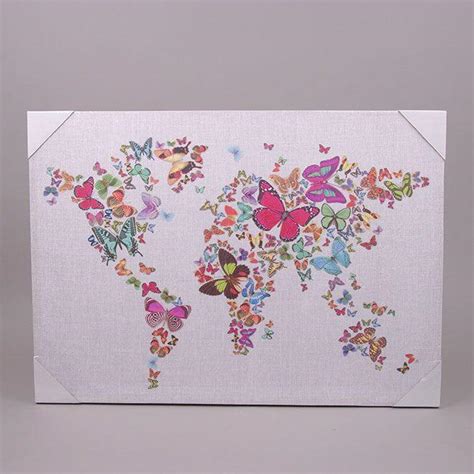 ᐉ Картина Flora Карта з метеликів 24655 • Краща ціна в Києві Україні