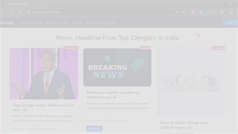 Omkar Parhad On Linkedin Projectshowcase Newsapp Reactjs Techinnovation