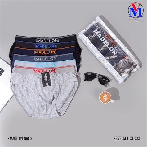 Jual Madelon Briefs Celana Dalam Pria Isi 4pcs Madelon Art 8953