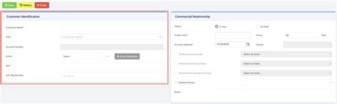 How To Add A New Customer In Mat Finance Bromcom Documentation Centre