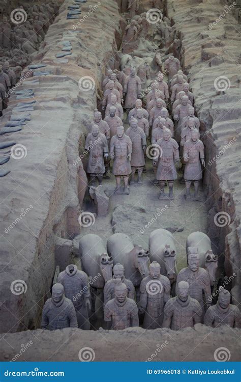 China Xian March 14 Ping Ma Yong Terra Cotta Army On 14 Mar