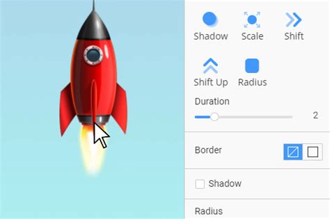 How To Change Hover Duration For Your Website Animations Nicepage Help Center