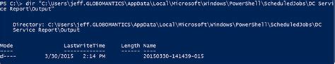 Optimizing Powershell Scheduled Jobs