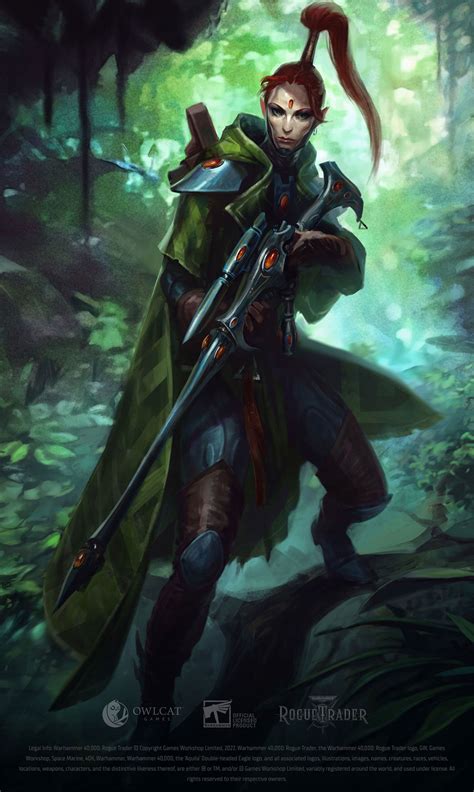 Yrliet Lanaevyss Art By Owlcat Games 40k Gallery