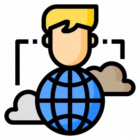 Admin Cloud Cloud Computing Computing Ineternet Person System Icon Download On Iconfinder