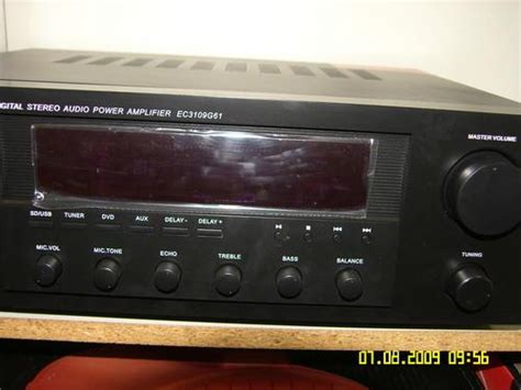 Amplifiers And Processors Ecco Digital Stereo Audio Power Amplifier Was Sold For R533 00 On 17