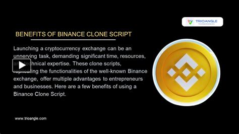 ppt binance clone script powerpoint presentation free to download