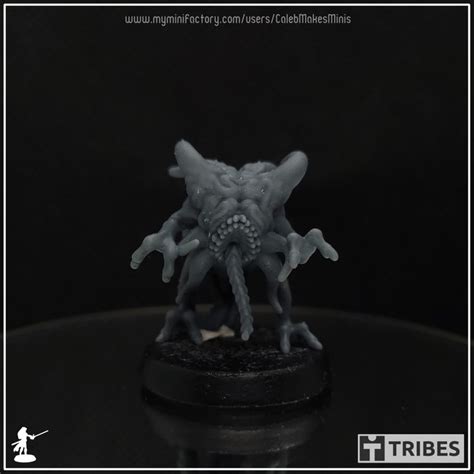 3d Printable Intellect Devourer Pre Supported Halloween Series