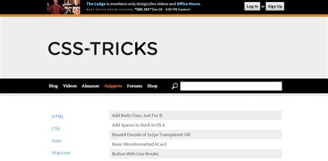 Css Tricks Web Development Technology Resources