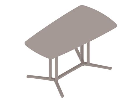 Everywhere Tablevideo Ovaldouble 3 Column Base Spanner 3d Product