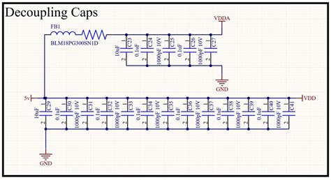 Decoupling Capacitors Where To Position The Bulk Cap R