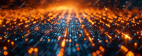 premium photo a symphony of data orchestrating the background