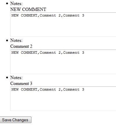 C HTML Textarea Values In MVC Razor View Stack Overflow