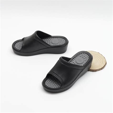 여성 사무실 가벼운 지압 슬리퍼 온채널