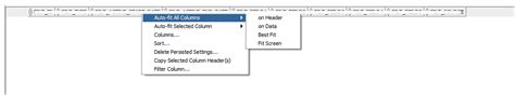 Oracle Sql Developer How To Display Full Column Names In Textual