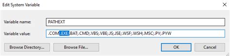 Windows 10 Node Wont Run From Cmd Unless The Exe Extension Is Added Super User