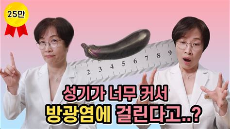 관계만 하면 방광염에 걸린다면 YouTube