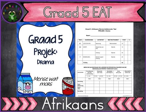 Pakket Graad 5 Afrikaans Eerste Addisionele Taal Kwartaal 3 2021