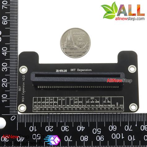 Microbit บอร์ดขยายขา Gpio Microbit Gpio Breadboard Expansion Board Breakout Adapter Microbit