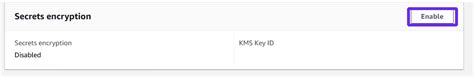 Ensure Eks Secrets Encrypted Icompaas Support