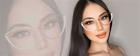 White Glasses Frames For Women