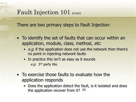 Ppt Simplify Testing Using Fault Injection Powerpoint Presentation