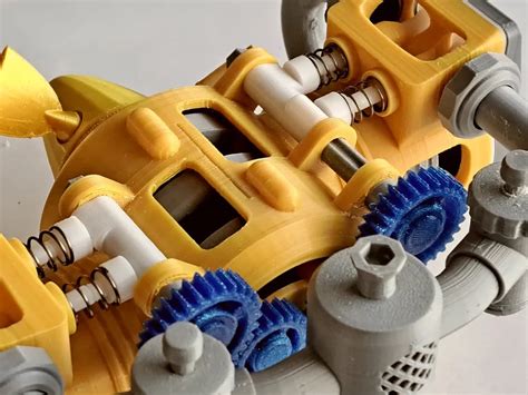 4 Stroke Flathead Boxer Engine Free 3d Print Model Makerworld