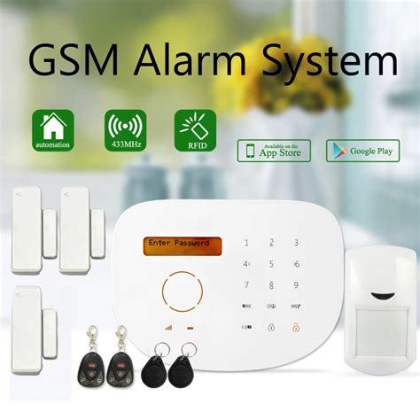 Super Nice Design Touchscreen Lcd Display Gsm Alarm Systems Android Ios
