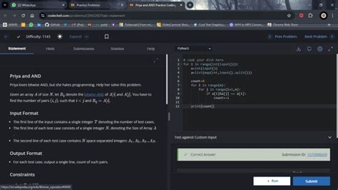 Aayush Talukdar On Linkedin Codechef Codingchallenge Pythoncoding Keepcoding Day136
