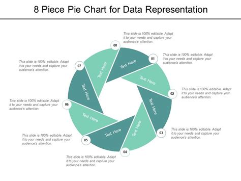 Piece Pie Chart For Data Representation Ppt PowerPoint Presentation Ideas