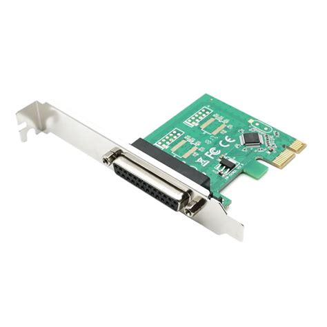Printer DB Parallel Port LPT To PCI E PCI Express Card Adapter Converter Free Shipping Brand