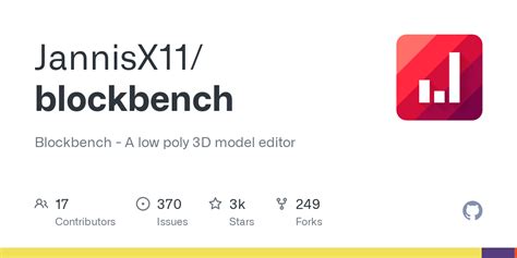 github jannisx11 blockbench blockbench a boxy 3d model editor