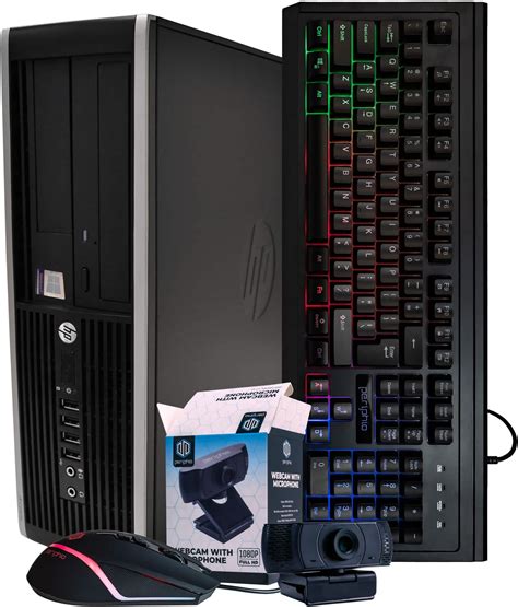 Amazon Com Hp Elitedesk Small Desktop Computer Sff Quad Core Intel I Ghz Gb