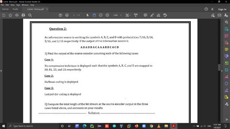 solved comm theory pdt adobe acrobat reader dc file edit