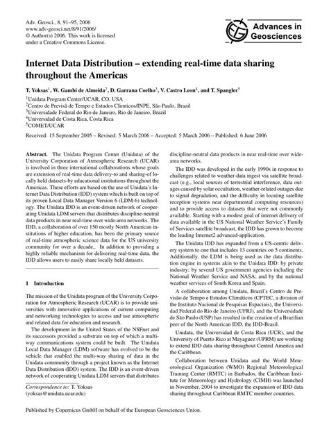 pdf internet data distribution extending real time data sharing