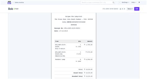 configurable print formats jasa erp