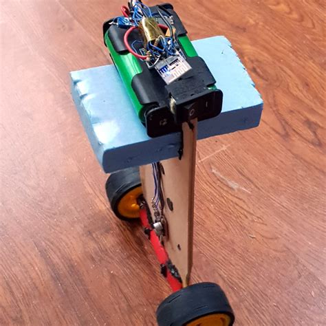 Junk Bin Self Balancing Bot With Esp8266 Hackaday