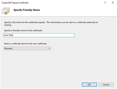 Create Self Signed Certificate Using Iis Manager Arves Code Cave