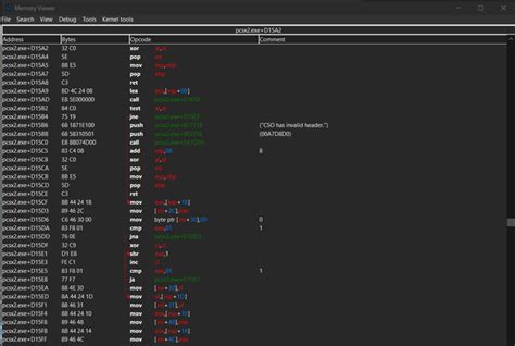 Memory Viewer Is Being Mean Rcheatengine