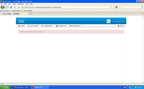 An Ongoing Error When Attempting To Upgrade My Codec C Cisco Community