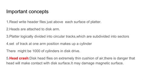 Disk Architecturepptx