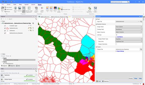 Raster Making Classified Grid From Tab Using MapInfo Geographic Information Systems Stack
