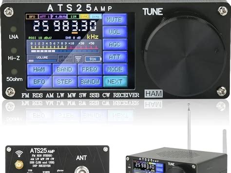 Si4732 Ats25 Amp All Band Radio Receiver V417fm Am Ssb Digi Sync Cw Rds