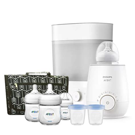 Philips Avent Newborn Complete Feeding Kit AV24 - Premium Bottle Steam ...