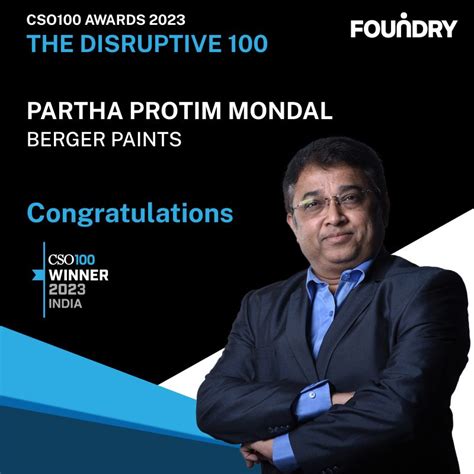 Partha Protim Mondal On Linkedin I Am Extremely Proud To Receive ‘cso