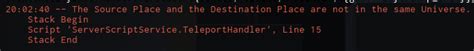 TeleportPartyAsync Doesn T Work When Teleporting To Other Game Scripting Support Developer