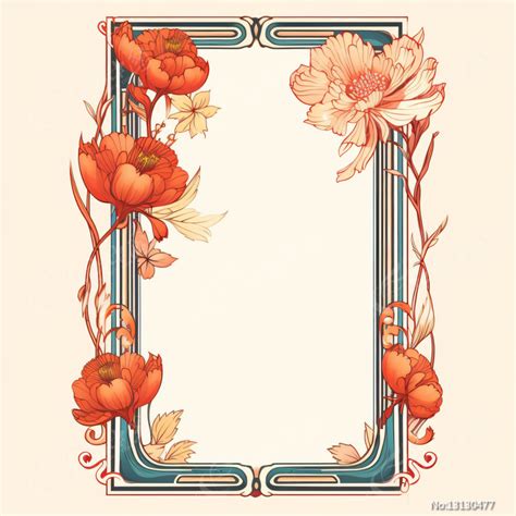 长方形装饰边框